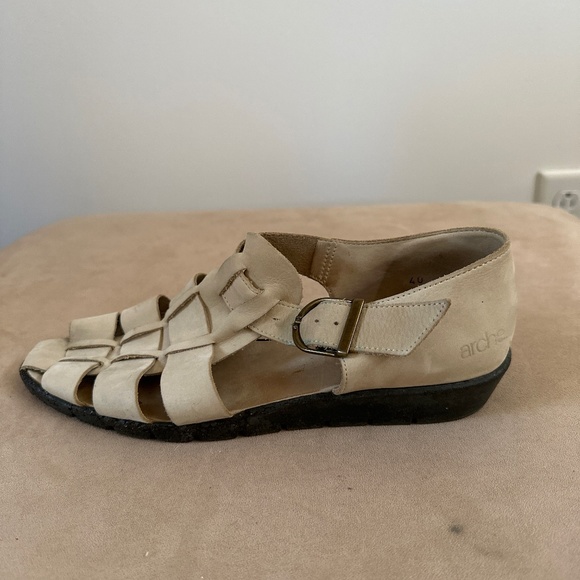 Arche | Shoes | Arche Suede Leather Strap Sandals | Poshmark